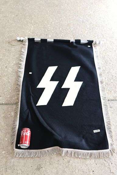 WWII German Ss Banner - Dixon's Auction at Crumpton