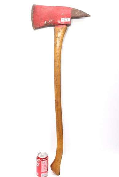 Vintage Fireman's Axe - Dixon's Auction at Crumpton