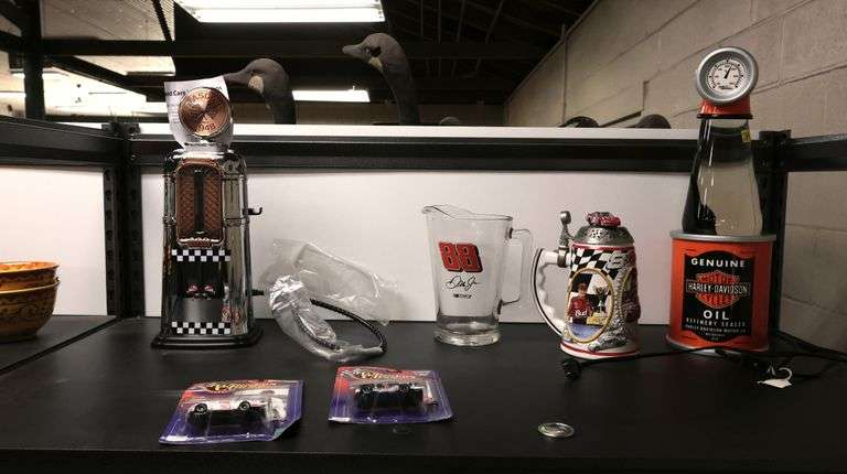 Lot of Nascar Collectibles, Toy Cars, Mug, Lamp & Pitcher - Dixon's ...