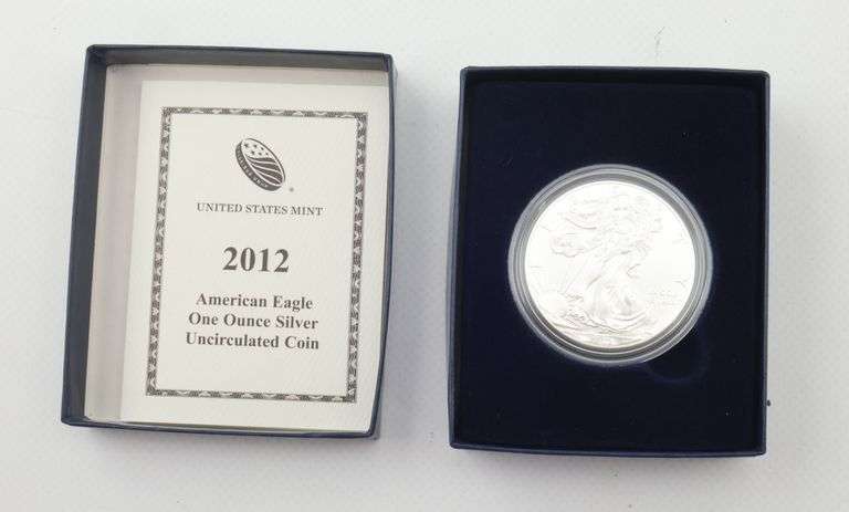 (1) U.S. Silver Eagle - Dixon's Auction at Crumpton