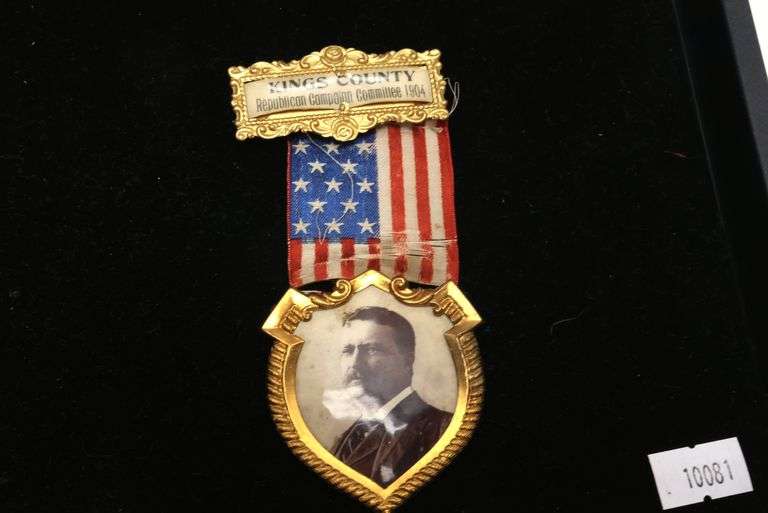 Theodore Roosevelt 1904 Presidential Campaign King's County Republican ...