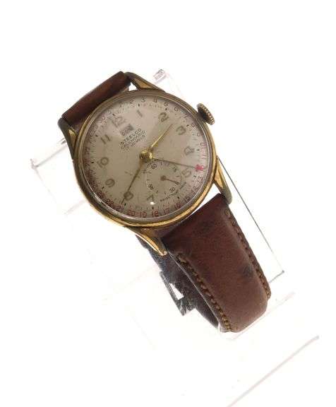 Steelco 17j Calendario Windup Swiss Made Calender Wrist Watch - Dixon's ...