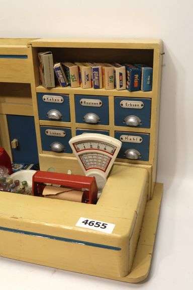Vintage German General Store Child's Diorama Toy - Dixon's Auction at ...