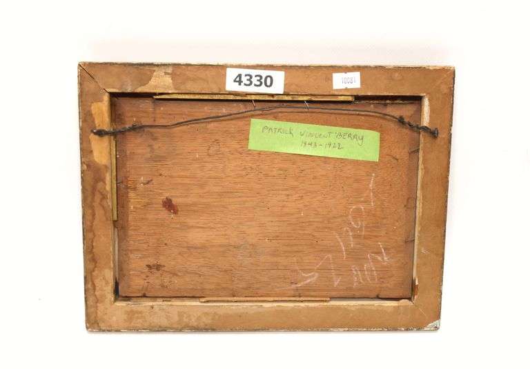 Patrick Vincent Berry Oil on Board Bucolic Landscape Painting - Dixon's ...