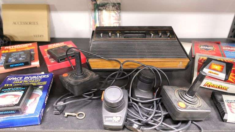 Vintage Atari Game System & Games - Dixon's Auction at Crumpton