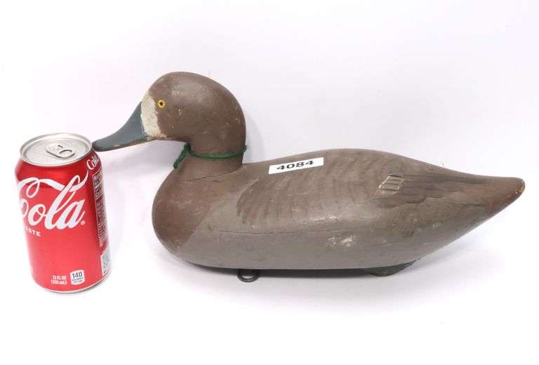 Madison Mitchell Havre De Grace MD Bluebill Hen Duck Decoy - Dixon's ...