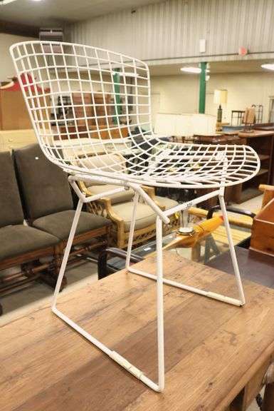MCM Wire Chair - Dixon's Auction at Crumpton