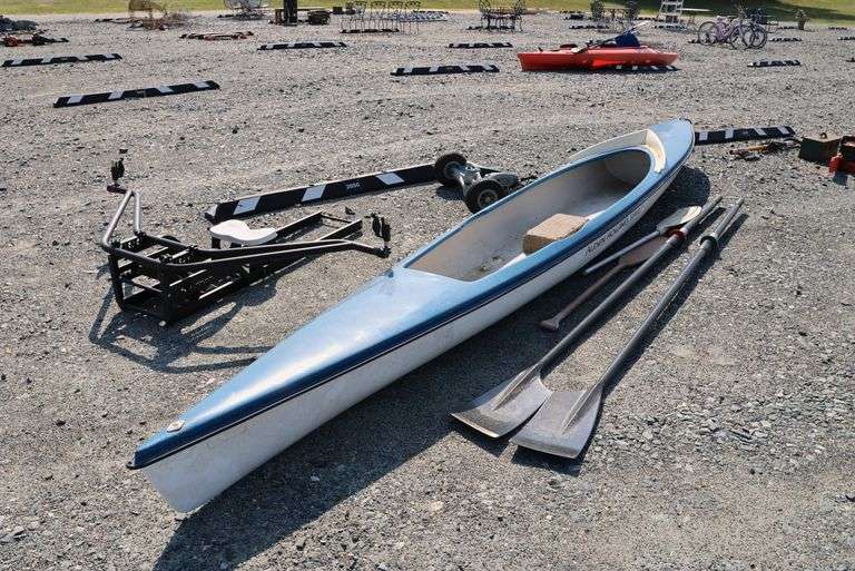 *NO STORAGE* Alden Rowing Shell Row Boat and Accessories - Dixon's ...