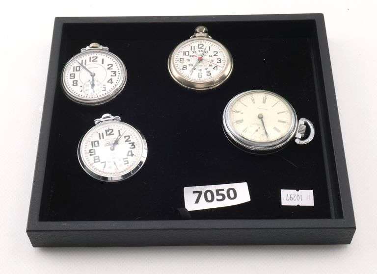 Tray Lot of Pocket Watches - Dixon's Auction at Crumpton