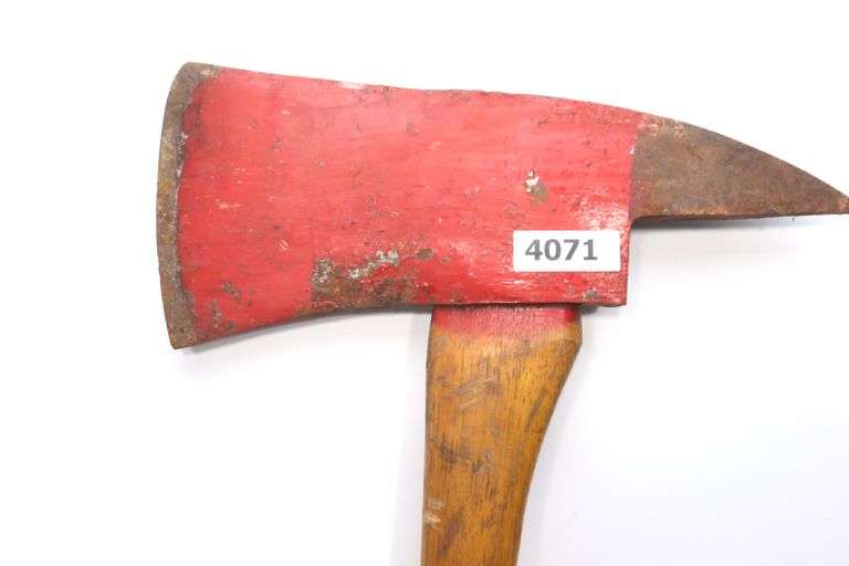 Vintage Fireman's Axe - Dixon's Auction at Crumpton