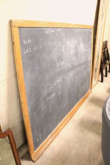 Vintage Schoolhouse Chalkboard - Dixon's Auction at Crumpton
