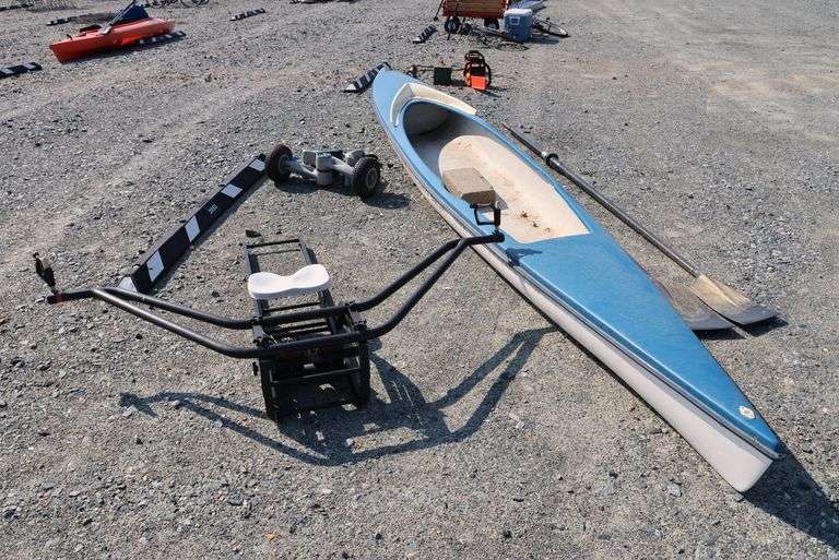 *NO STORAGE* Alden Rowing Shell Row Boat and Accessories - Dixon's ...