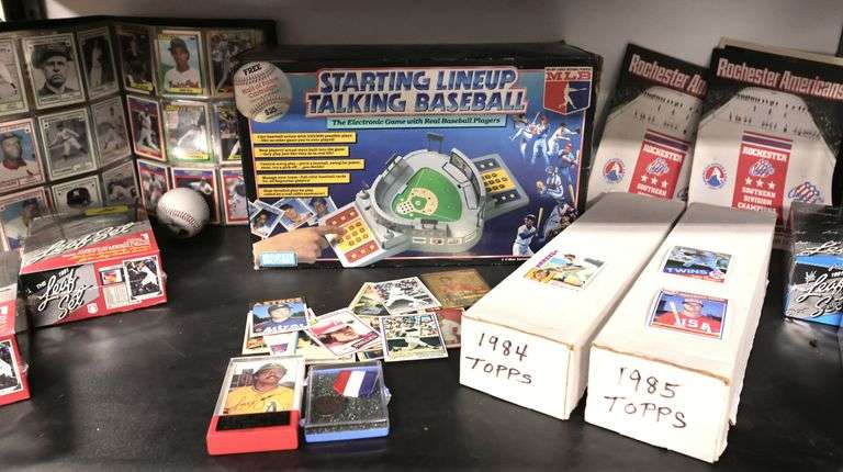 Collection of Vintage Baseball Cards, Starting Lineup Game Etc. - Dixon ...
