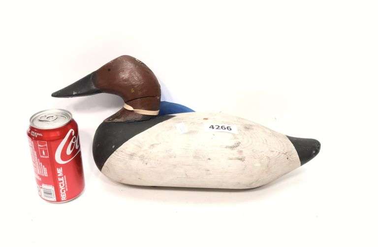 Madison Mitchell Havre De Grace MD Canvasback Duck Decoy - Dixon's ...