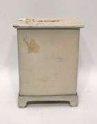 Reproduction Cast Iron Alaska Ice Box Still Bank - Dixon's Auction at ...