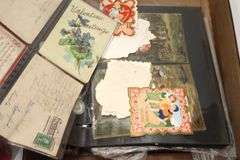 (2) Antique Postcard Albums - Dixon's Auction at Crumpton