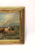 Patrick Vincent Berry Oil on Board Bucolic Landscape Painting - Dixon's ...