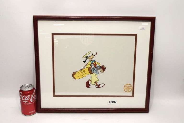Walt Disney Company "How to Play Golf" Animal Cel Serigraph - Dixon's ...