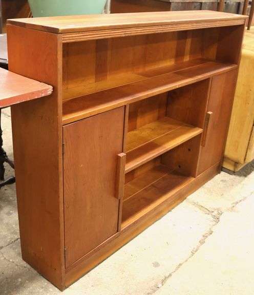 Art Deco Pine Shelf - Dixon's Auction at Crumpton
