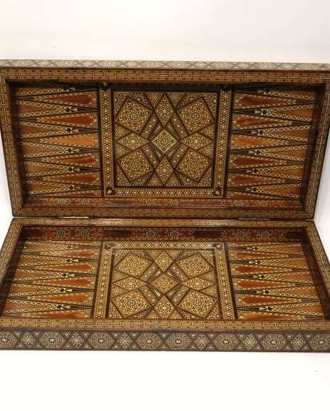 Persian Inlaid Chess Board - Dixon's Auction at Crumpton