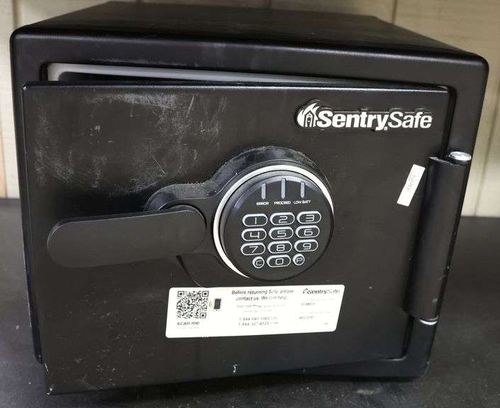 Small Sentry Safe, Locked Open, No Combo - Dixon's Auction at Crumpton