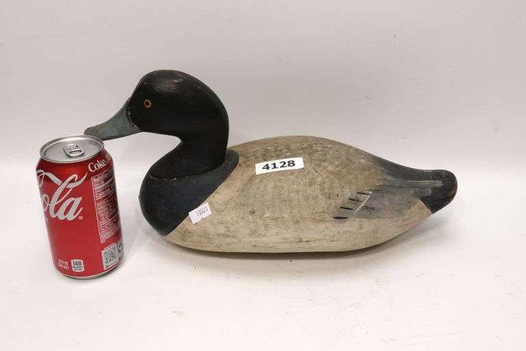 R. Madison Mitchell Bluebill Duck Decoy - Dixon's Auction at Crumpton