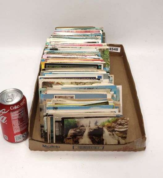 Box Full of Vintage Postcards - Dixon's Auction at Crumpton