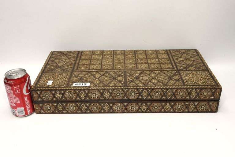 Persian Inlaid Chess Board - Dixon's Auction at Crumpton