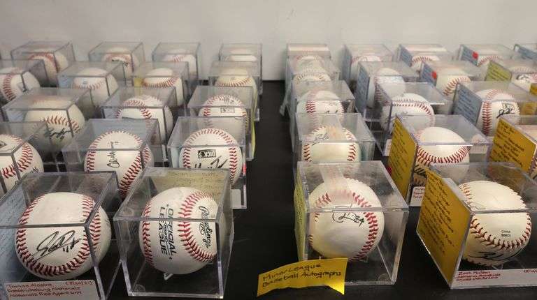 Collection of Minor League Player Signed Baseballs - Dixon's Auction at ...