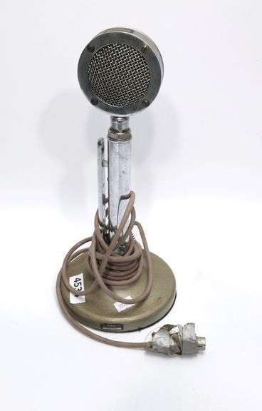Vintage Astatic Microphone - Dixon's Auction at Crumpton
