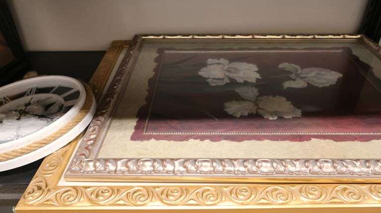 Lot of Framed Wall Art Prints, Clock, Last Supper Scene - Dixon's ...