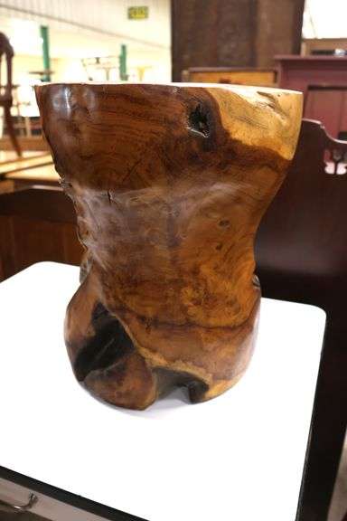 MCM Style Tree Trunk Cocktail Table - Dixon's Auction at Crumpton