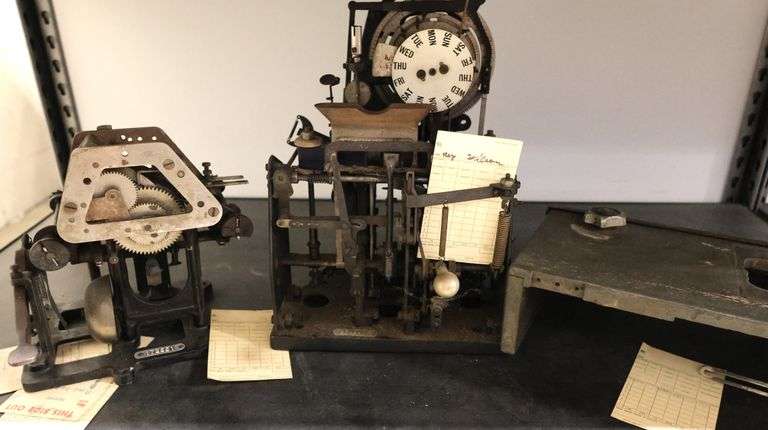 Vintage Time Stamp Machine - Dixon's Auction at Crumpton