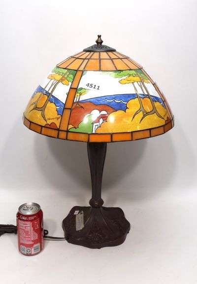 Clarice Cliff Contemporary Table Lamp - Dixon's Auction at Crumpton