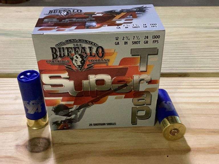 100 Rounds of 12 ga Super Trap Shells - Diamond G Auctioneers
