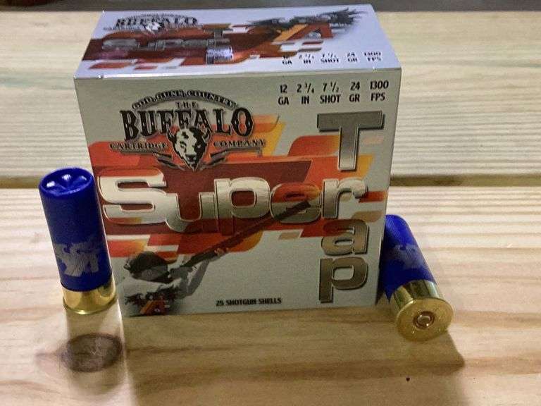 100 Rounds of 12 ga Super Trap Shells - Diamond G Auctioneers