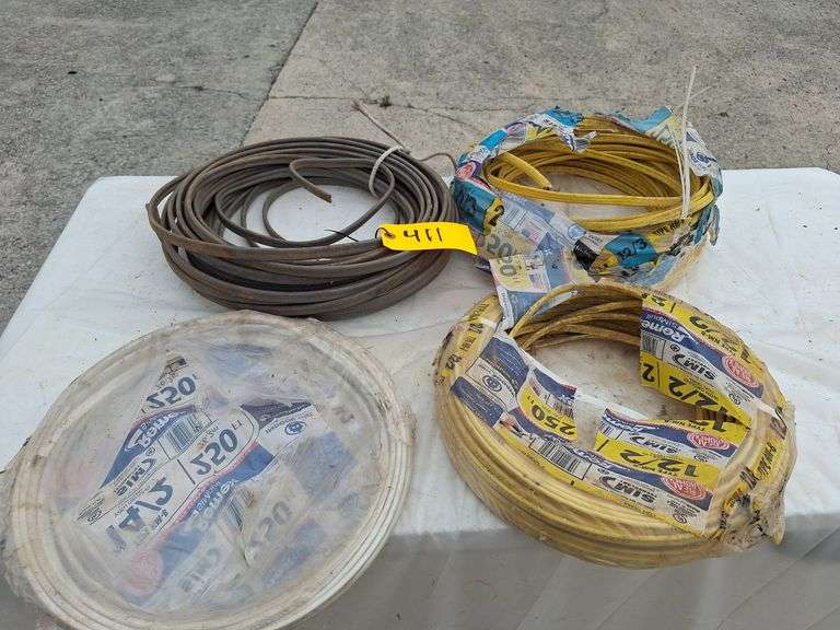 House Wire 4 Parcel Rolls - Diamond G Auctioneers