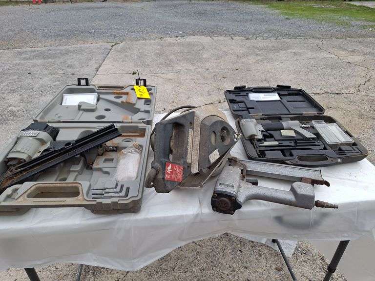 Porter Cable Trim gun + Porter Cable staplegun+Nail Gun+Skilsaw ...