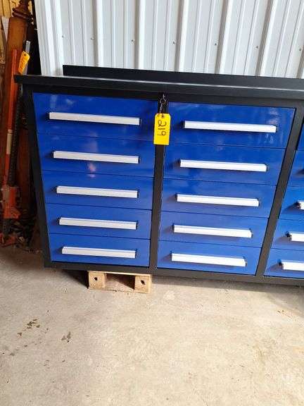(NEW) Twenty Drawer 7ft Work Bench Toolbox with Keys (Taxable ...