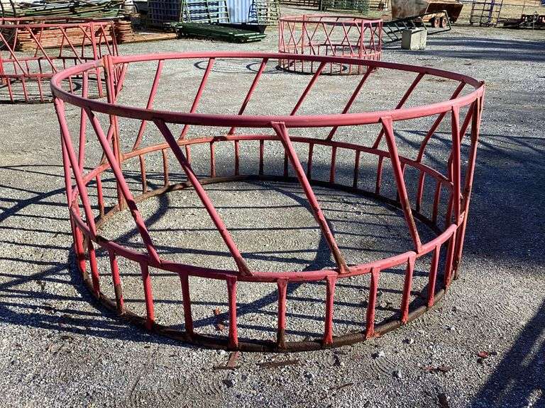 Two Piece Heavy Duty Hay Ring (No Tax) - Diamond G Auctioneers