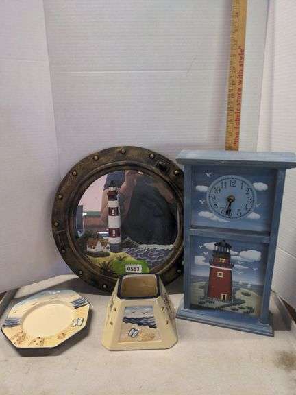 Assorted Lighthouse Items: - Delaware Auction Center