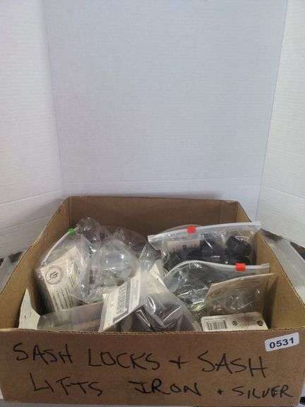 Assorted Sash Locks & Lifts - Delaware Auction Center