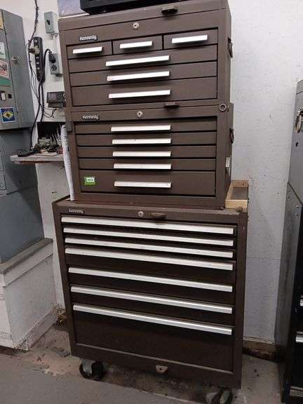 Kennedy Bottom, Middle, and Top Tool Box - Delaware Auction Center