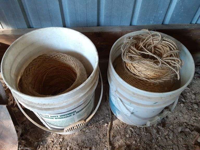 (2) Rolls of Bailing Twine (Full & Partial) - Delaware Auction Center