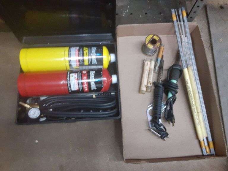 Craftsman Soldering Kit and Assorted Solder, Soldering Irons, and ...