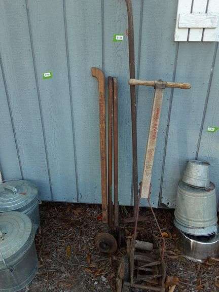 (3) Planet Jr. #2 Edgers, Planet Jr Aerator & Great States Rotary Edger ...