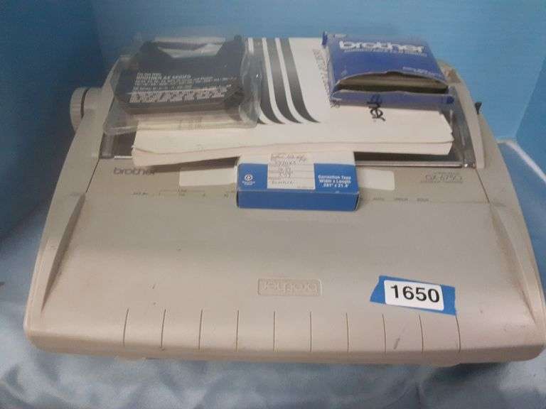 Brother Correctronic GX 6750 and Accessories - Delaware Auction Center