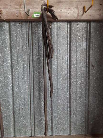 (5) Crow Bars (Various Sizes) - Delaware Auction Center