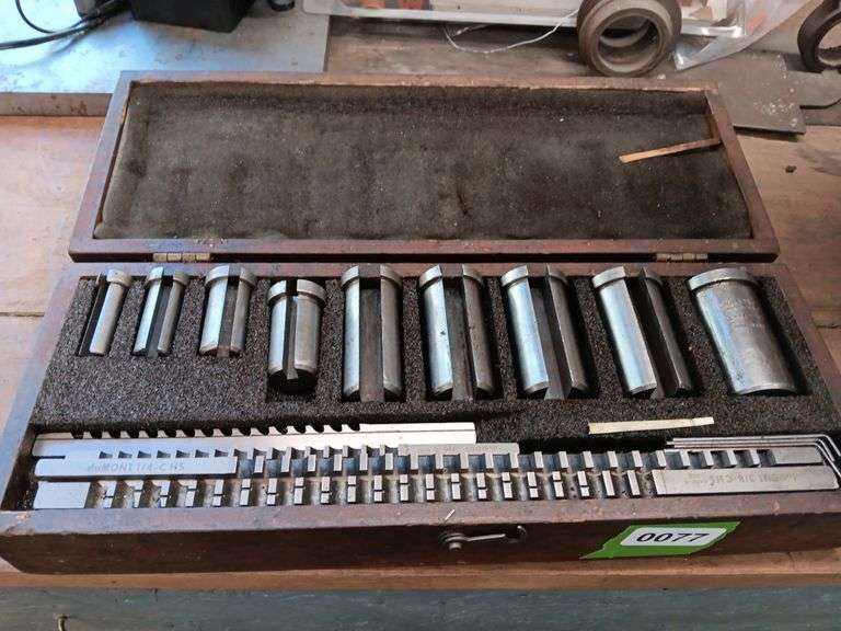Dumont Broaching Kit with Box - Delaware Auction Center