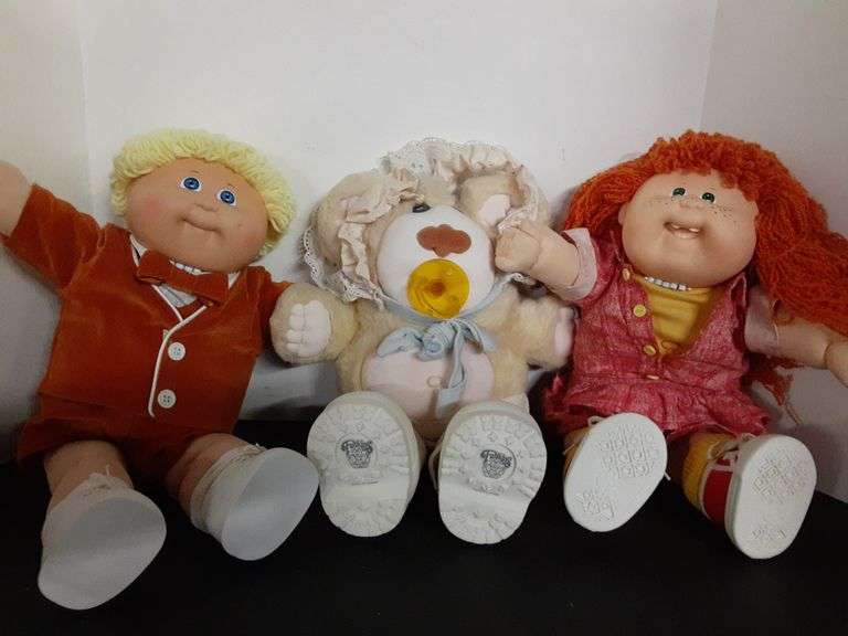 (2) Cabbage Patch Dolls and (1) Cabbage Patch Animal Baby - Delaware ...